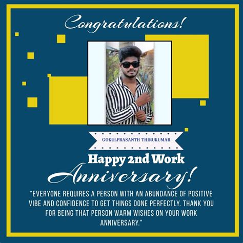 Gokul Prasanth T On Linkedin Today Marks My 2nd Year Work Anniversary At Chainsyspvtltd Im