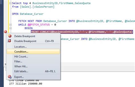 Sql Server 2012 Debugger Enhancements Sql Server Portal