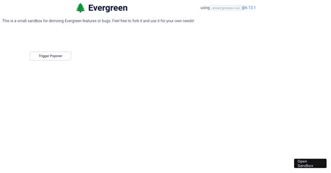Evergreen Ui 6 12 0 Popover Works Fine On Scroll Codesandbox