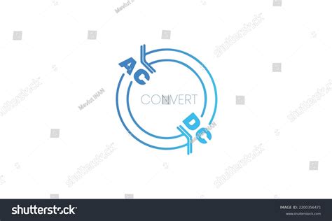 Direct Alternating Current Dc Ac Convert Stock Vector Royalty Free