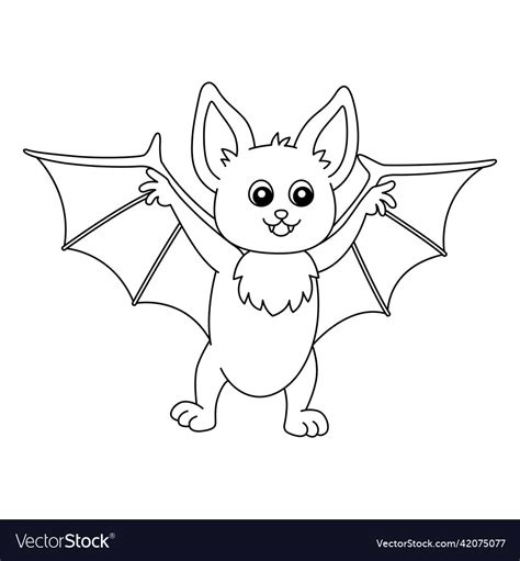 Bat Coloring Page