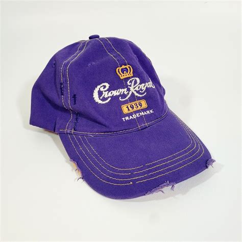 Crown Royal 1939 Cap Hat Adult Adjustable Distressed Gem