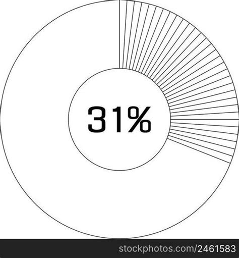 30 Pie Chart Percentage Infographic Round Pie Chart Percentage