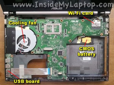 Taking Apart Asus U E Inside My Laptop