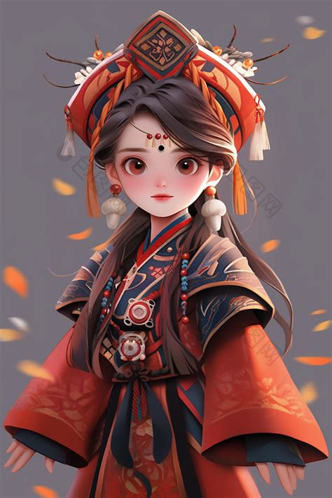 广西女孩壮族少数民族高清图片下载 包图网