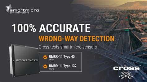 smartmicro s wrong way driving detection feature tested by cross