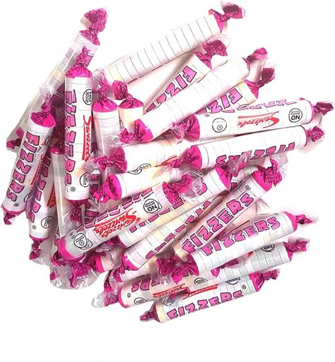 Fruit Fizzers Mini Candy Sweets Rolls Swizzels Matlow Pack Of 30