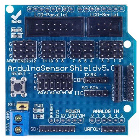 Arduino Uno Sensör Shield V5 Prototip Elektronik