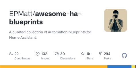 Github Epmatt Awesome Ha Blueprints A Curated Collection Of Automation Blueprints For Home