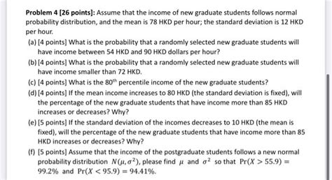 solved problem 4 [26 points] assume that the income of new