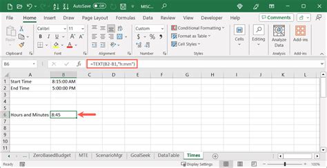 How To Calculate The Difference Between Two Times In Microsoft Excel