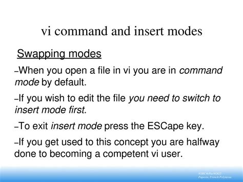 Editing Vi And Configuration Files Ppt Download