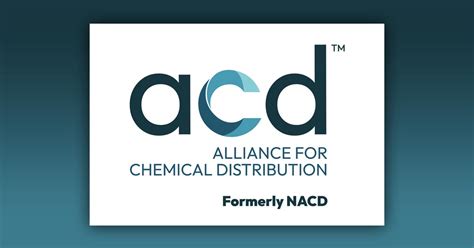 Who Is Acd Alliance For Chemical Distribution