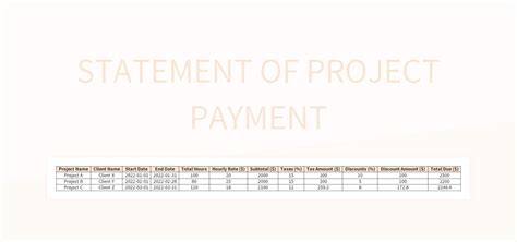 Financial Statement Payment Voucher Excel Template And Google Sheets File For Free Download