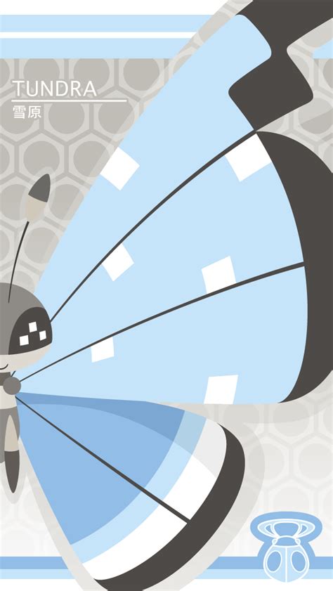 Namima Usagi Vivillon Vivillon Tundra Nintendo Pokemon Badge Badge Pokemon Black Eyes