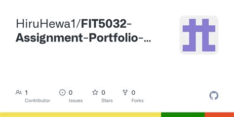 fit5032 assignment portfolio v1 0 fit5032 assignment portfolio v1 0