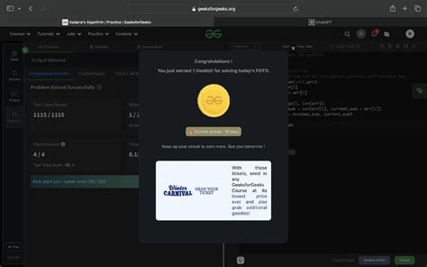 Paul Varghese Shibu On Linkedin Dsachallenge Codingjourney Algorithms