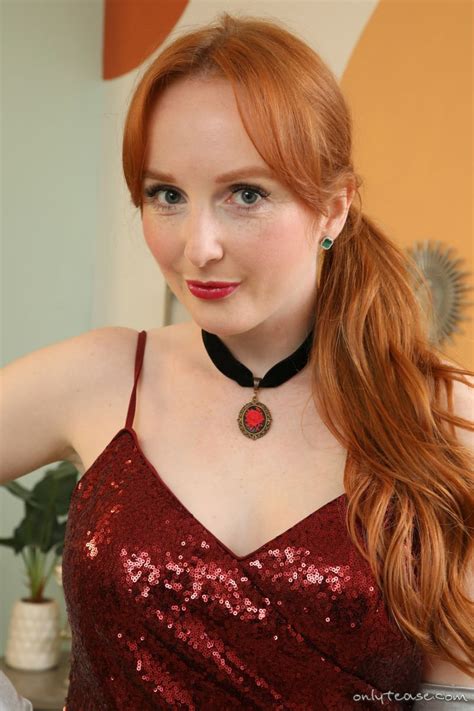 Redhead Miss Daphne Red Wearing Black Nylon Stockings Showing Off Her Ass 12 Photos