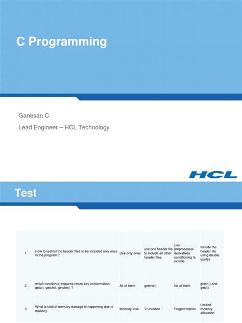 C Programming Pdf C Programming Language Pointer Computer