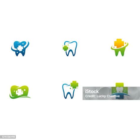 건강 치과 로고 디자인 개념 벡터 치과 클리닉 로고 템플릿 디자인 개념에 대한 스톡 벡터 아트 및 기타 이미지 개념 개발 개성 개념 Istock