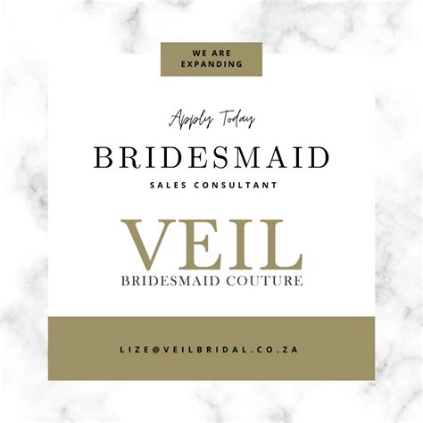 Lize Erasmus On Linkedin Veilbridesmaidcouture Wearehiring Weareexpanding Bridesmaids