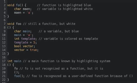 Variable Name Highlighted Wrong · Issue 54 · Octol Vim Cpp Enhanced