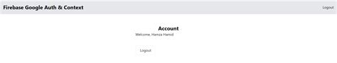 GitHub DadhSahb FIrebase Google Auth Context