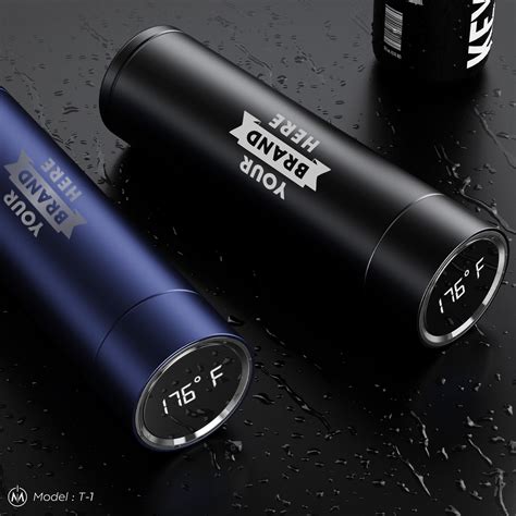 16oz Smart Temperature Thermos Network Hardwares