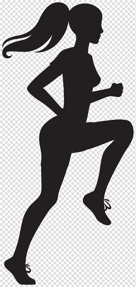 Woman Runner Clipart