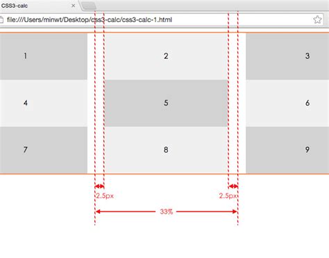 《css3教學》calc讓css單位也可用加、減、乘、除 梅問題．教學網