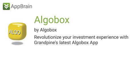 Algobox For Android Free App Download