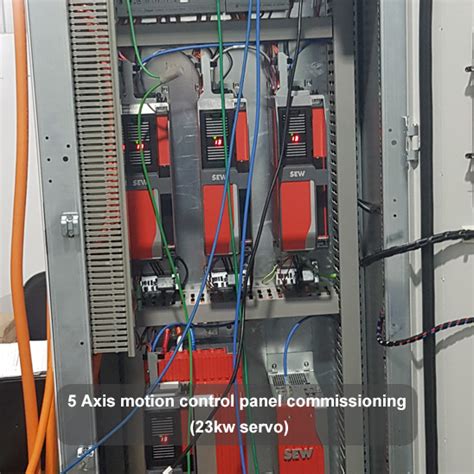 Axis Motion Control Panel Commissioning Industrial Automation In Sydney