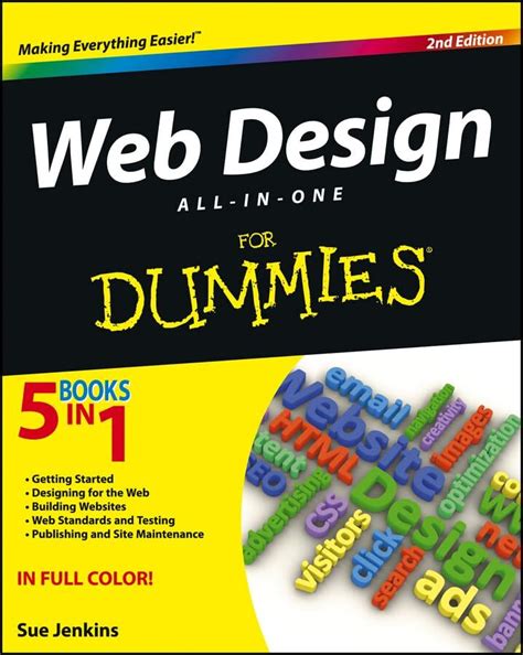 خرید کتاب طراحی وب سایت Web Design All In One For Dummies کتاب طراحی وب