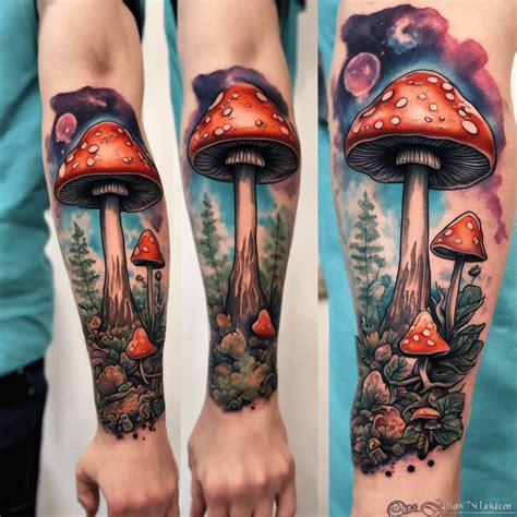 96 Mushroom Tattoo Ideas Created With Ai Artaistry