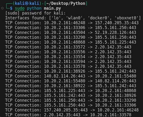 Olimjon Abdullayev On Linkedin Basic Network Sniffer Project From The