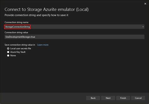 use azurite emulator for local azure storage development microsoft learn