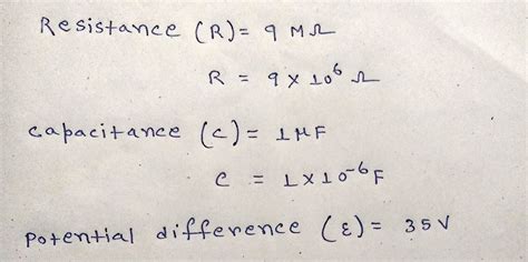 Answered Consider A Series Rc Circuit As In The Figure Below For Which