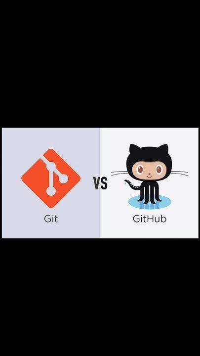 Git Vs Github Shorts Git Github Trending Youtubeshorts