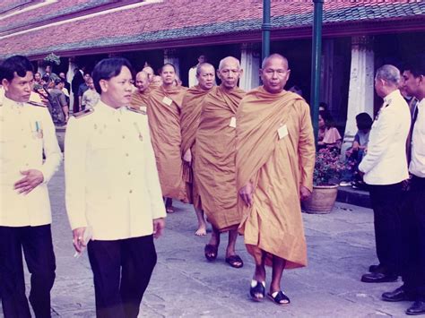 ภาพเมื่อครั้งที่ หลวงพ่อพระสาครมุนี ได้รับพระราชทานสมณศักดิ์ เป็น
