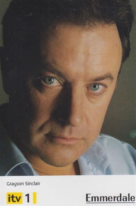 Grayson Sinclair Emmerdale Farm Cast Card Topics Entertainment