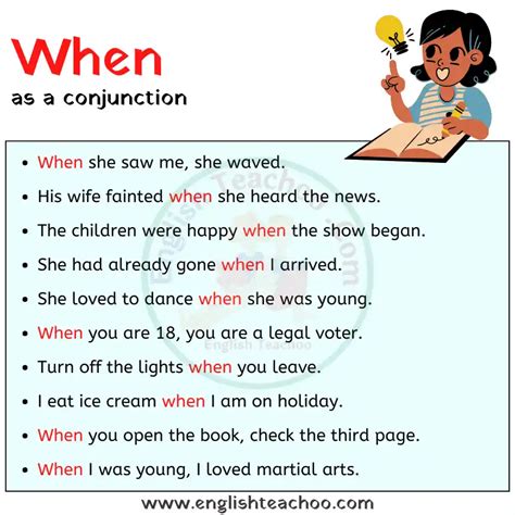 When Conjunction Examples Artofit