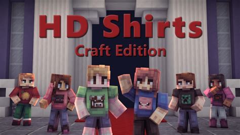 Hd Shirts Craft Edition By Pixels And Blocks Minecraft Skin Pack
