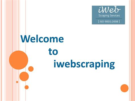 PPT Web Scraping Data Scraping Web Extraction Data Extraction USA PowerPoint Presentation