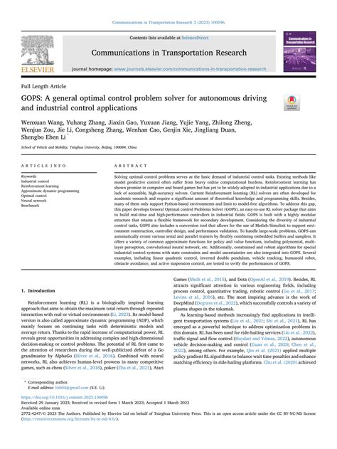 pdf gops a general optimal control problem solver for autonomous