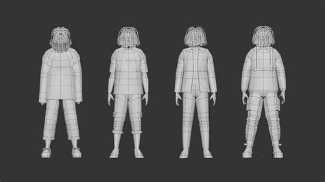 3d Characters Asset Model Turbosquid 2138765