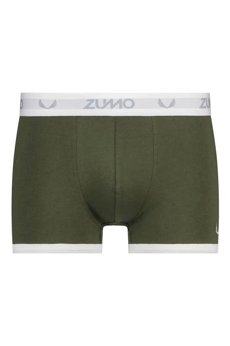 Zumo Slim Fit Underwear Leroy Contrast Armywhite Zumo