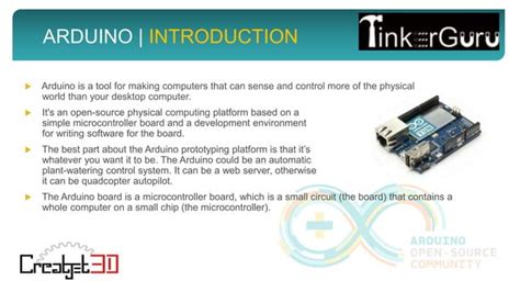 Arduino Open Source Ppt