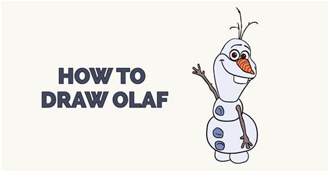 Frozen Characters Olaf Drawings