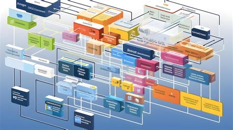 Detailed Representation Of A Cb Componentbased System Architecture Premium Ai Generated Image