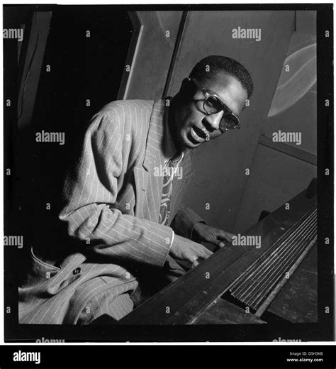 This Portrait Of Jazz Pianist Thelonious Monk Taken At Mintons